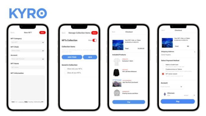 KYRO DIGITAL AND KADENA ENTER INTO A STRATEGIC PARTNERSHIP TO SUPPORT AND ACCELERATE BUILDERS ...