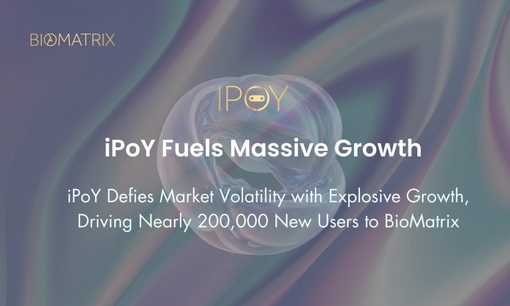 User Growth Surges Across BioMatrix Ecosystem After iPoY Debut - BlockTelegraph