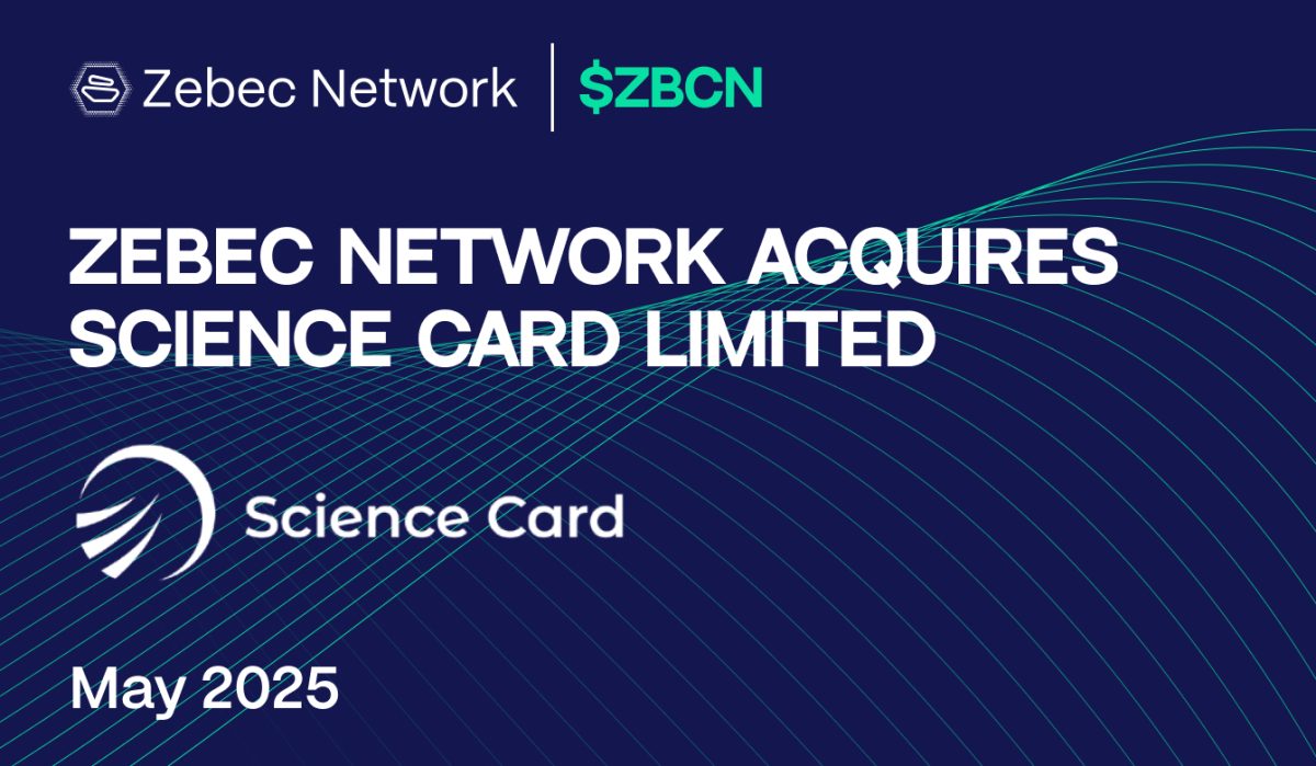 Zebec Network Acquires Science Card, Expanding Mission-Driven Finance ...